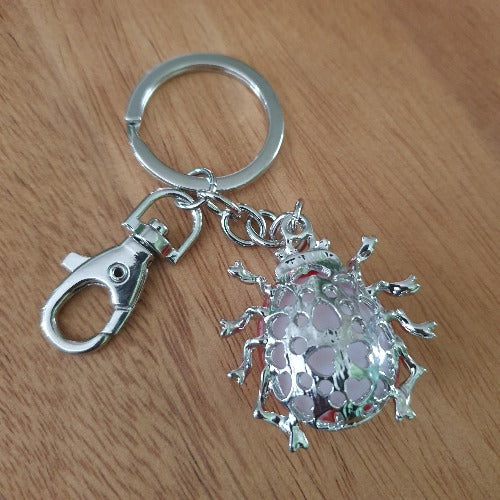 Ladybug Keychain Gift |Red & Black Ladybug Keyring | Garden Ladybug gi ...