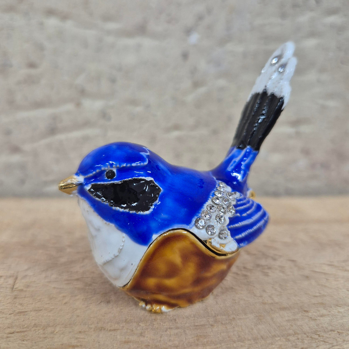 Blue Wren Trinket Box | Splendid Fairy Wren Keepsake | Australiana Gif ...